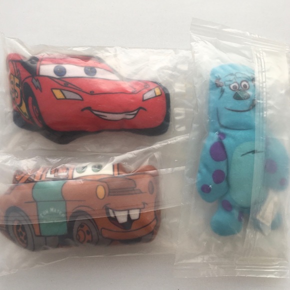 Kellogs | Toys | 3 Kelloggs Disney Plush Monsters Inc Sully Cars ...